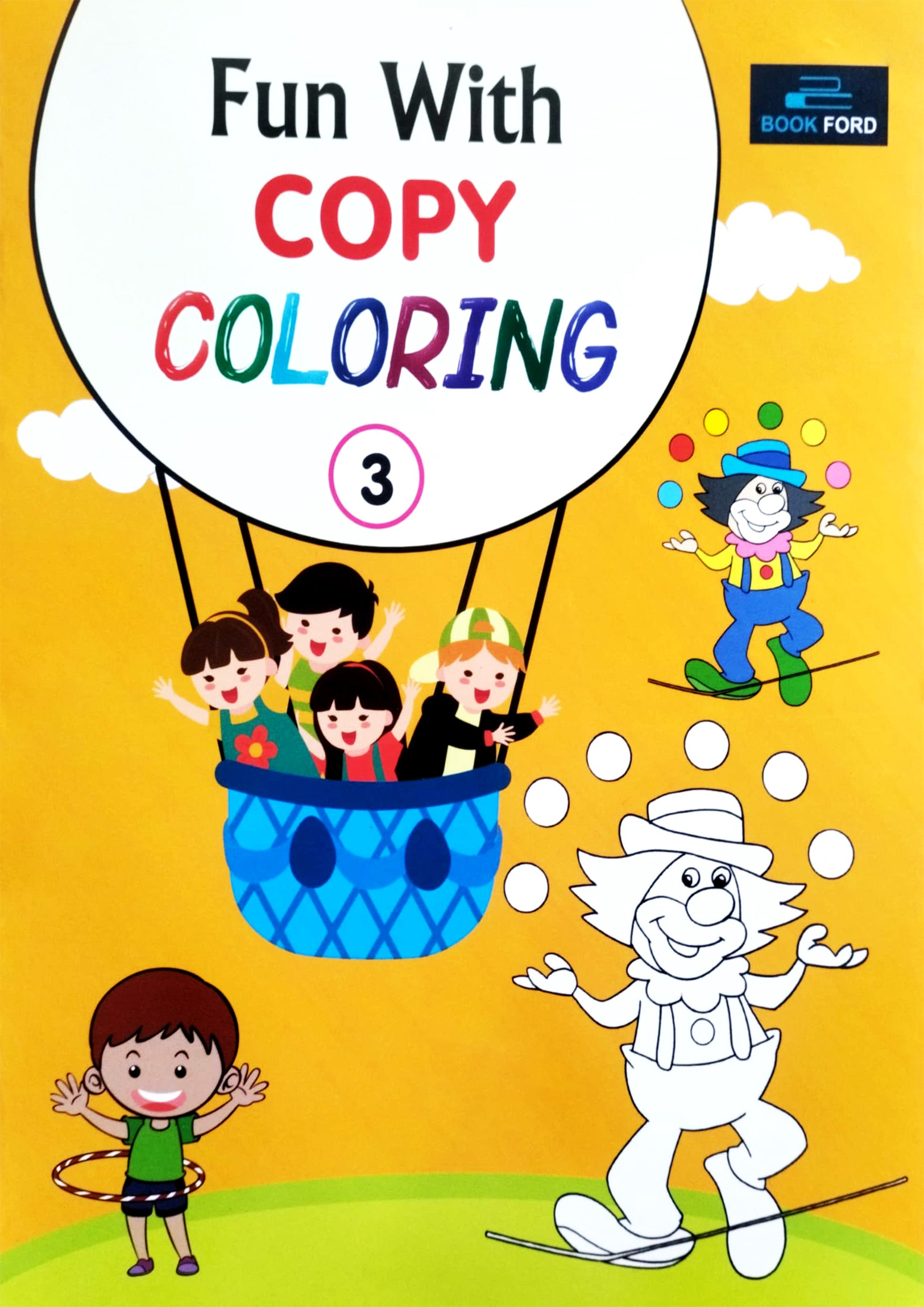 Fun With Copy Coloring 3 : বুকফোর্ড পাবলিকেশন্স (সম্পাদক) - Fun With ...