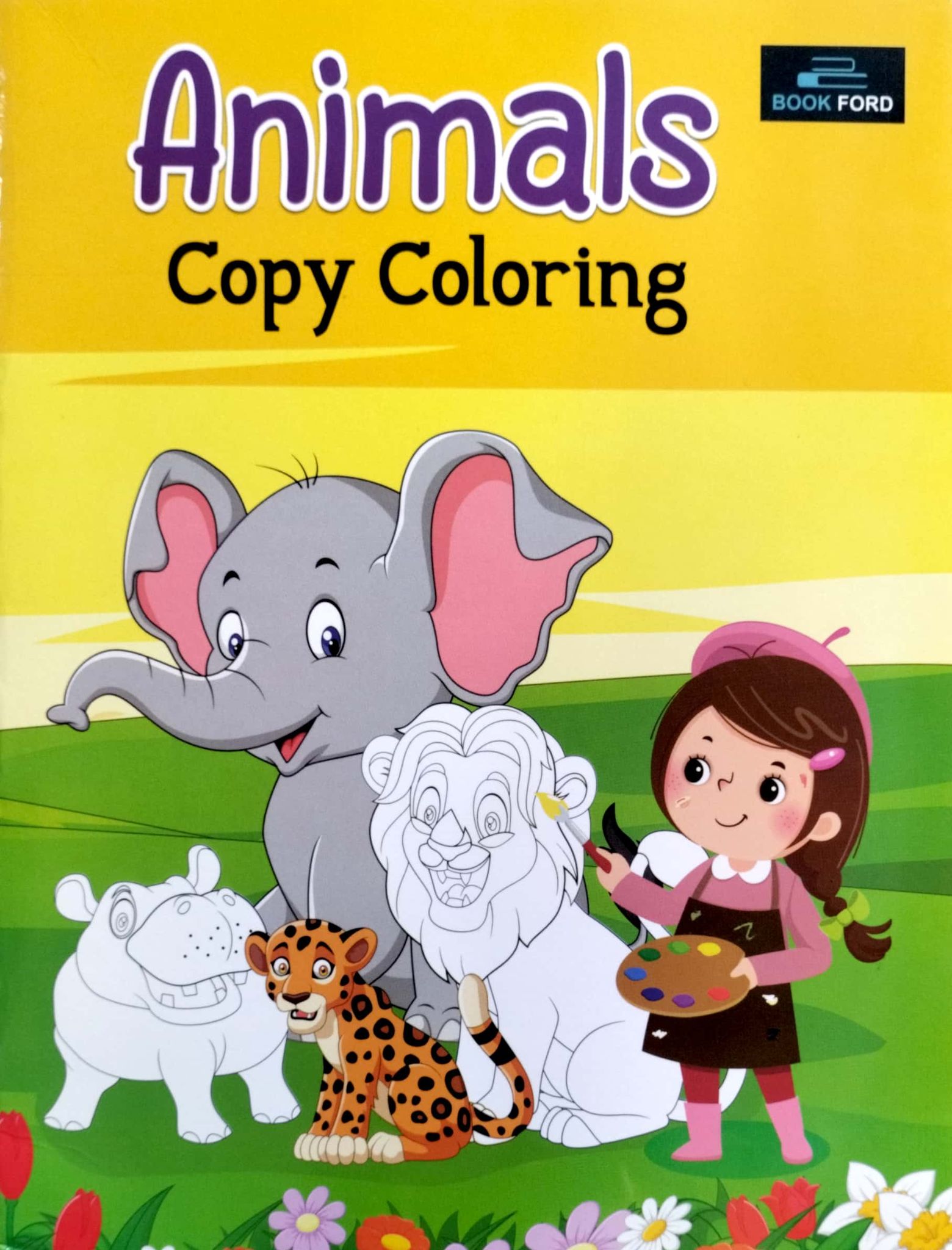 Animals Copy Coloring : বুকফোর্ড পাবলিকেশন্স (সম্পাদক) - Animals Copy ...