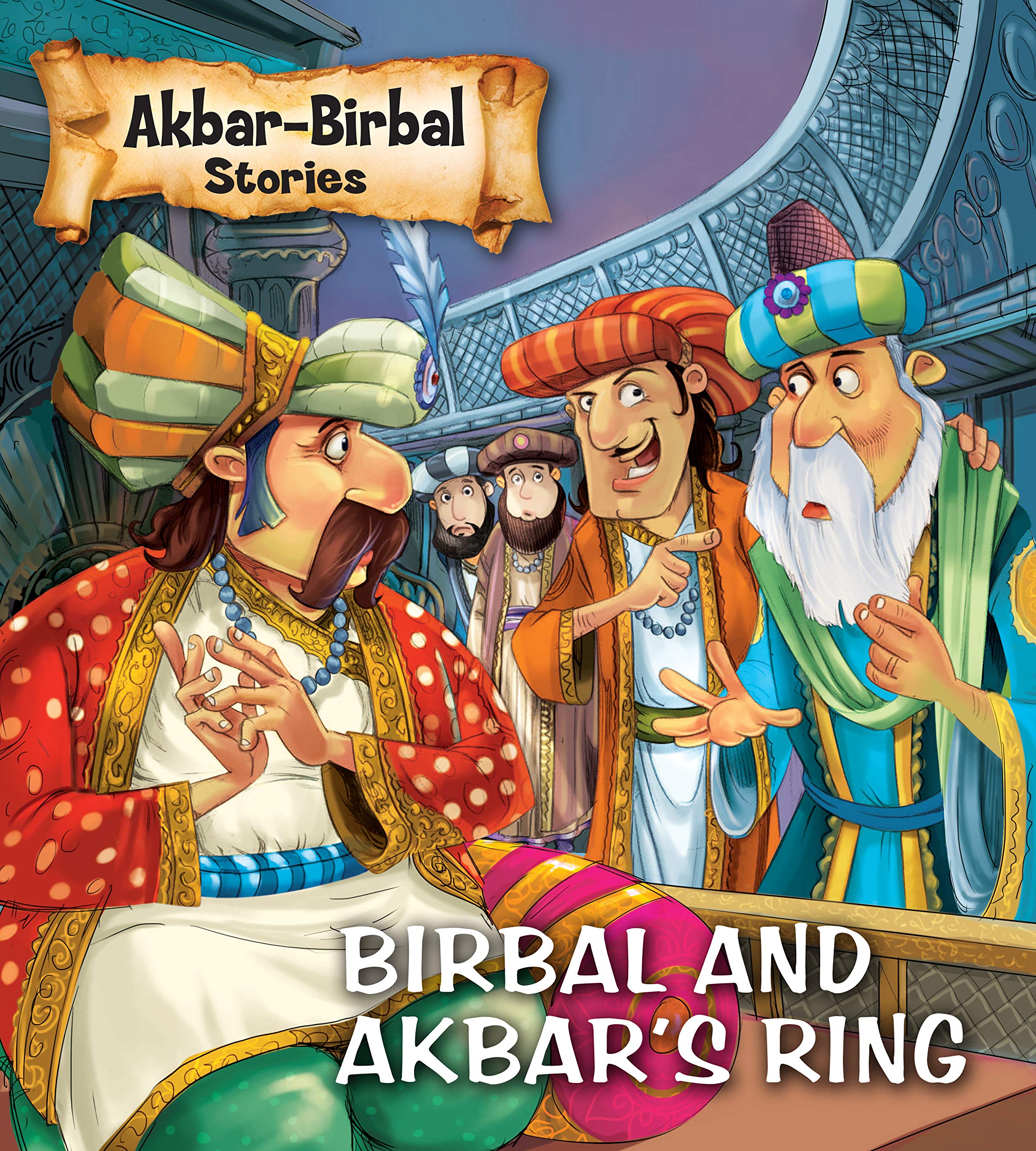 Akbar-Birbal Stories Birbal And Akbars Ring : ওম বুকস (সম্পাদক) - Akbar ...