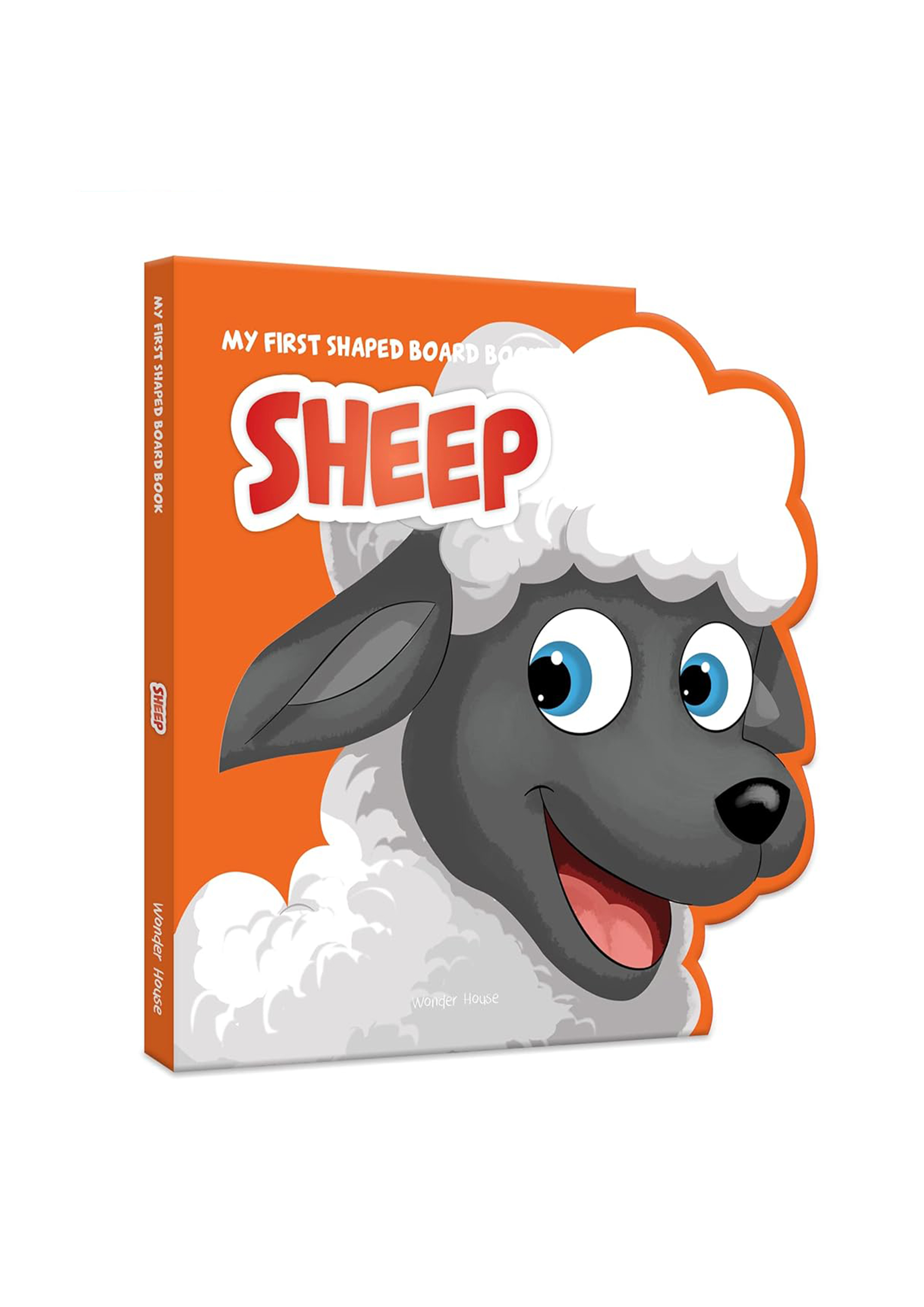 My First Shaped Board Book Sheep : ওয়ান্ডার হাউস বুকস (সম্পাদক) - My ...