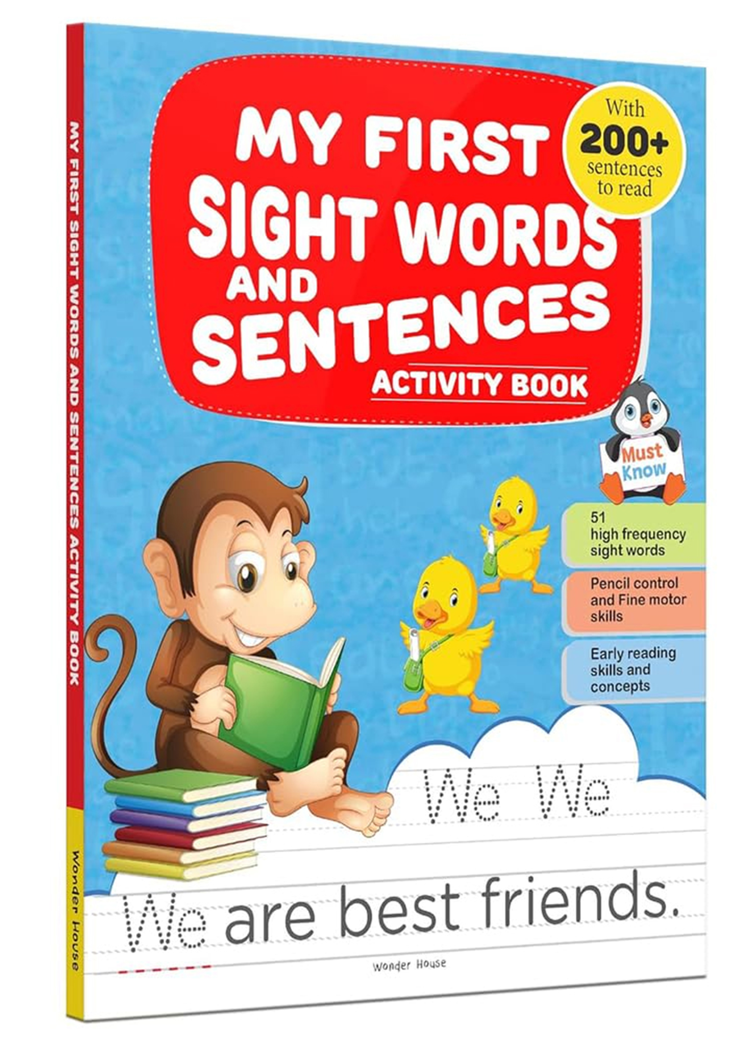 My First Sight Words And Sentences: Activity Book For Children ...
