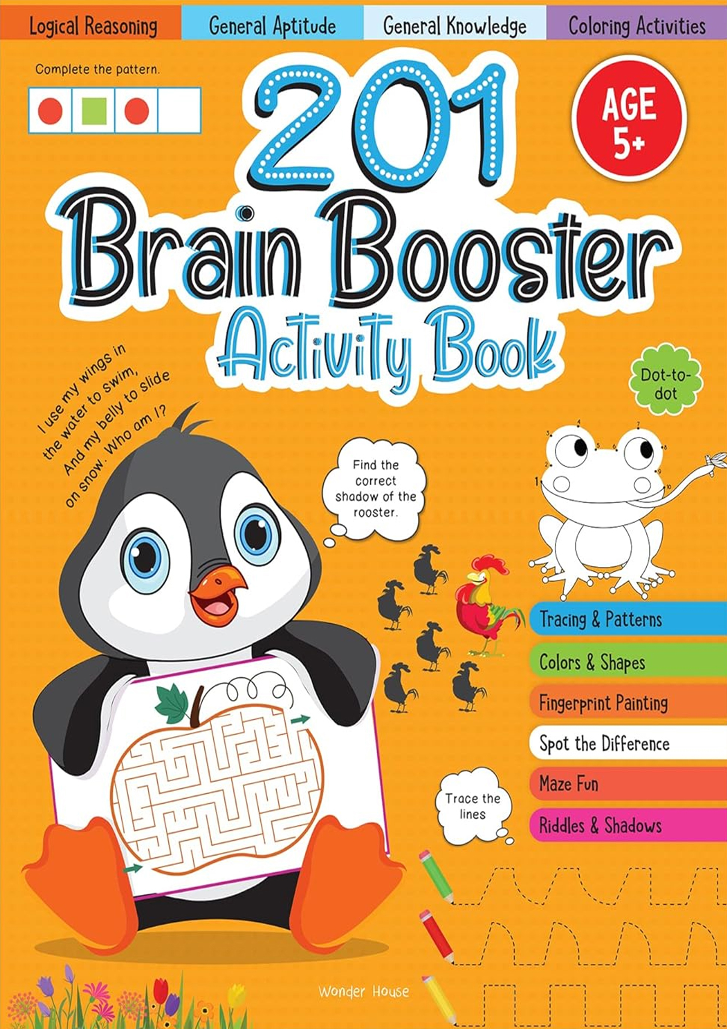 201 Brain Booster Activity Book : ওয়ান্ডার হাউস বুকস (সম্পাদক) - 201 ...