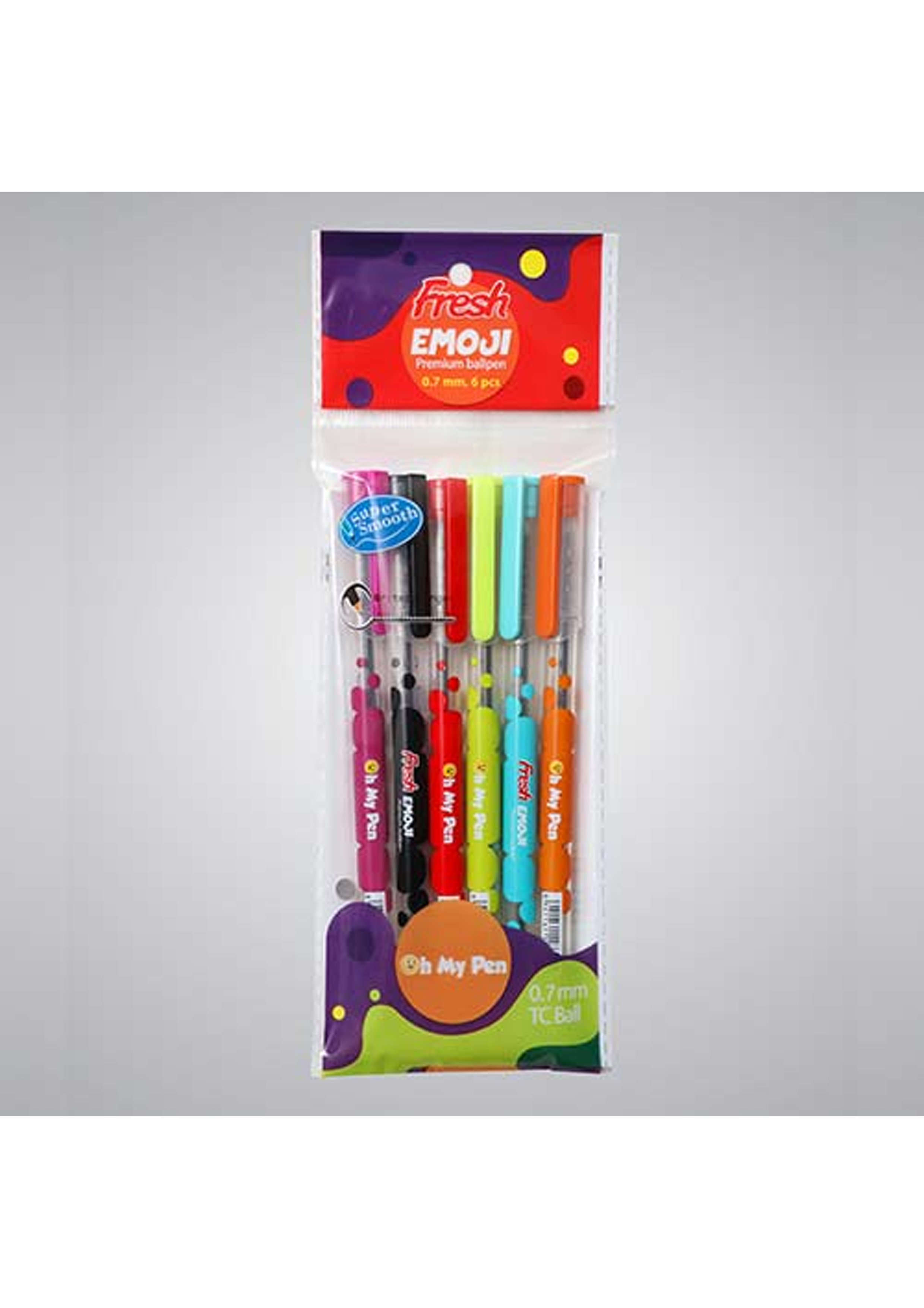 Fresh Emoji Premium Ballpen 0.7 mm - 1 Pc - undefined