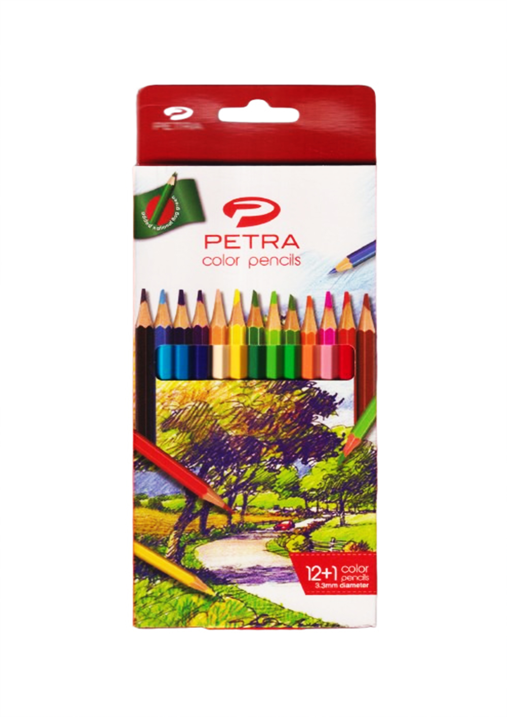 Petra Classic 13 Color Pencil Full Length (PCCPF0013) - undefined