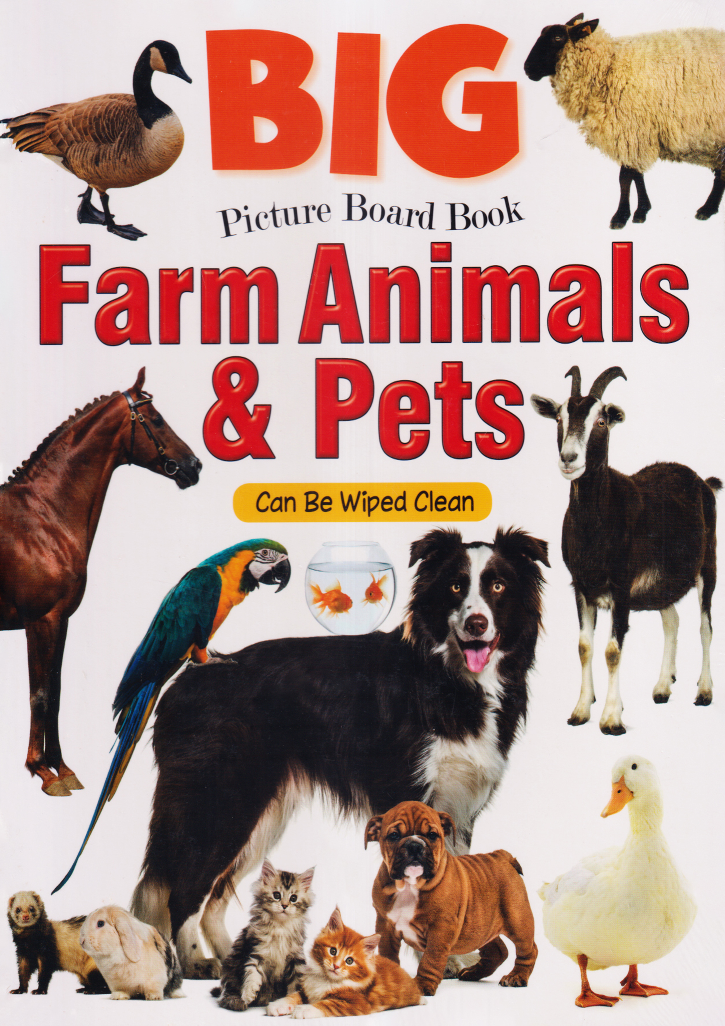 BIG PICTURE BOARD BOOK : Farm Animals & Pets -এর বিদেশি বই বই | BIG ...